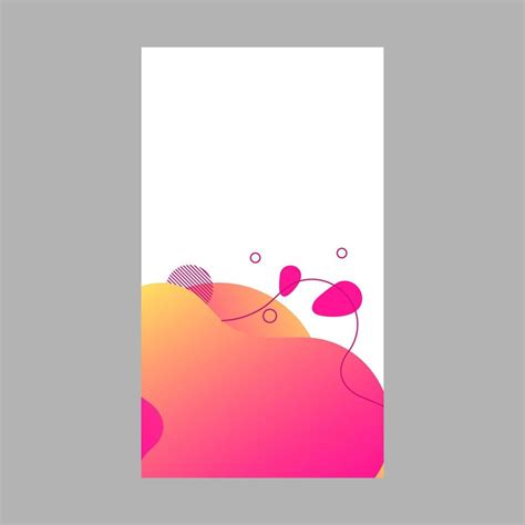 Pink Dynamic Abstract Fluid Social Media Background 3764776 Vector Art