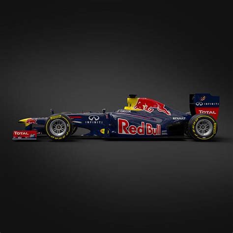F1 2012 Red Bull Racing Rb8 3d Model By Cgshape