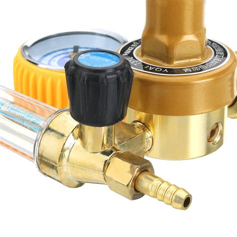 Daily Tools M14x15 0 25mpa Argon Pressure Regulator Flowmeter Mig Tig