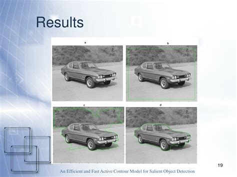 Ppt An Efficient And Fast Active Contour Model For Salient Object