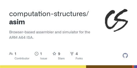 Github Computation Structuresasim Browser Based Assembler And Simulator For The Arm A64 Isa
