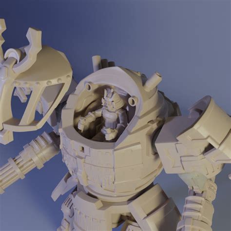 Modular Mecha Steamtatsu Miniatures By Only