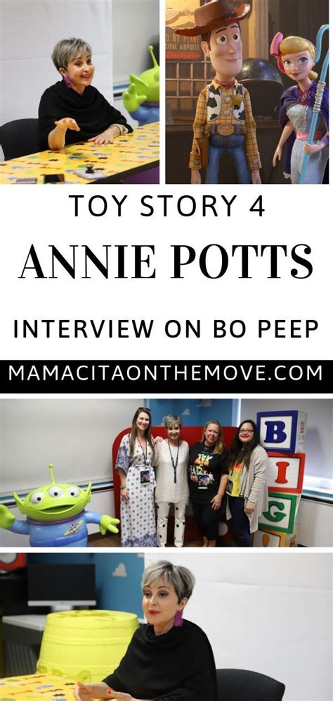Toy Story 4 Annie Potts Interview On Bo Peep Toystory4 Anniepotts