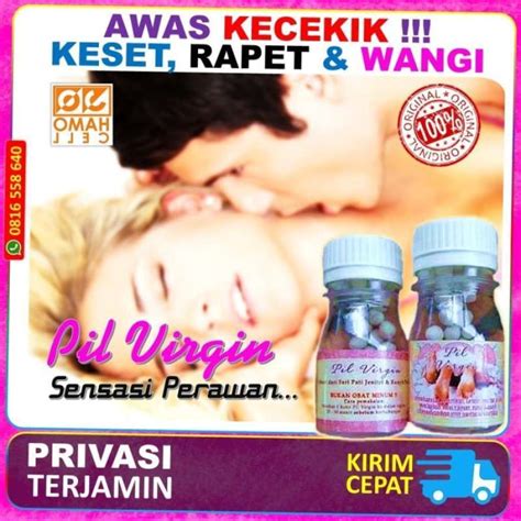 Jual Pil Virgin Original Obat Herbal Keputihan Perapat Miss V Manjakani