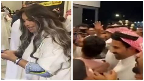 تدافع المئات على التيكتوكر سعود القحطاني وشهد ليو في القصيم فيديو