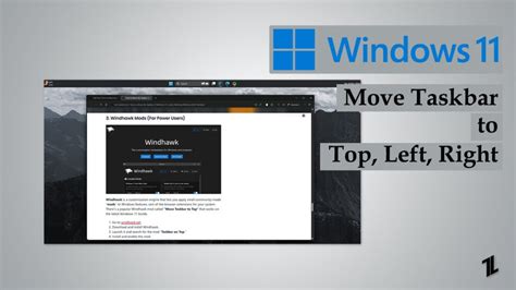 How To Move The Taskbar In Windows 11 2025 Update