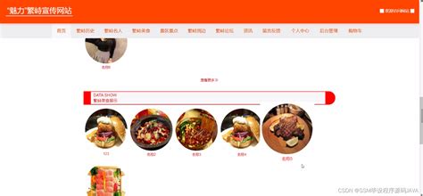 Ssm“魅力”繁峙宣传网站d3ysa Csdn博客