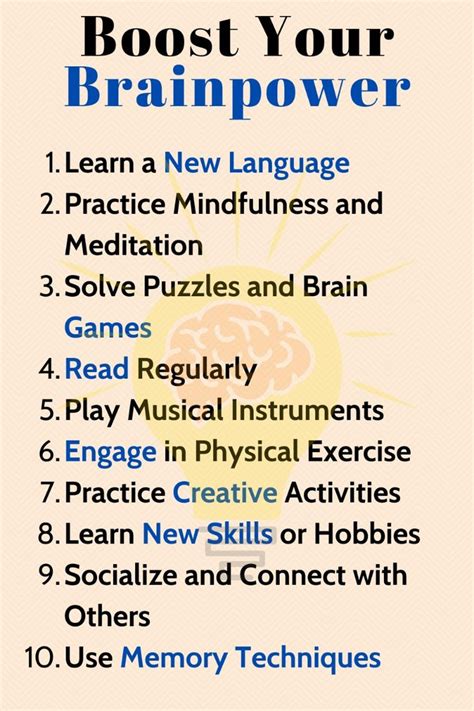 Boost Your Brainpower Psychologie Gedanken Ziel