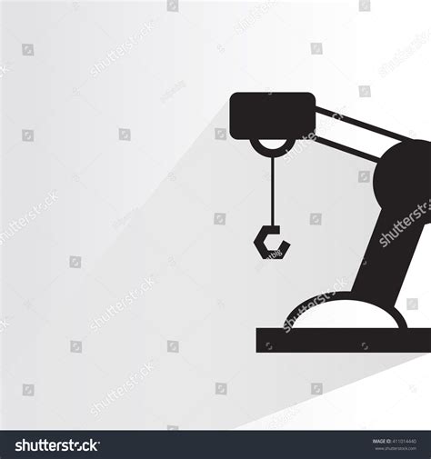 Industrial Robot Robotic Arm Manufacturing Process Stock Vector Royalty Free