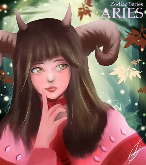 Anime Aries Girl