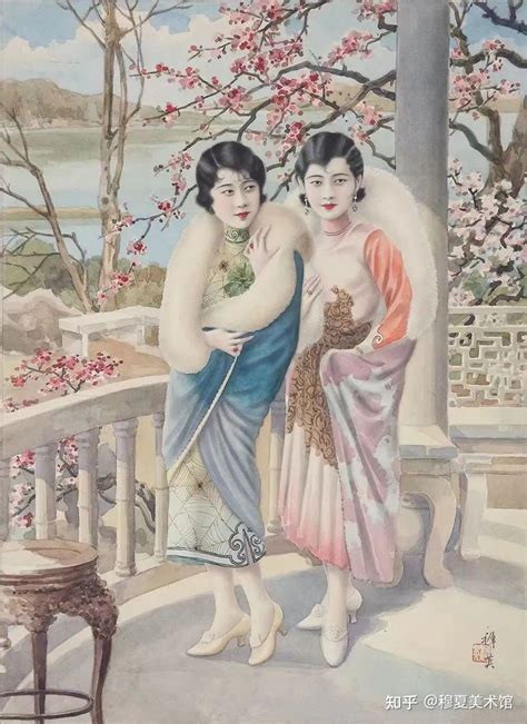 老上海月份牌里的新艺术基因与穆夏印记 知乎