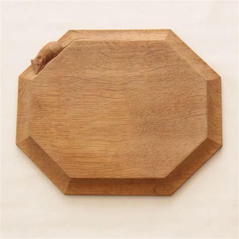 Robert Thompson ‘mouseman Oak 12” Breadboard David Siddall Antiques