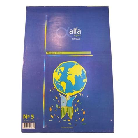 Mapa Alfa N5 Planisferio Pol X UNIDAD 058 701