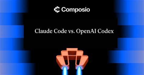 Claude Code Vs Openai Codex Composio