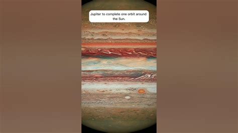 Jupiters Orbit Around The Sun Shorts Astronomy Cosmos Space Youtube