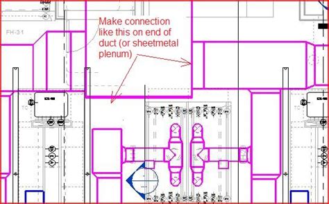 How To Make Connection To End Of Duct Autodesk Community