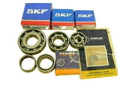 Vespa Lml Px 125 200 Skf Nrb Roller Bearing Kit Set