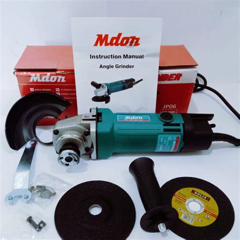 Jual MDON JP06 Mesin Gerinda Tangan 4 Inch Gurinda Disc Grinder Angle