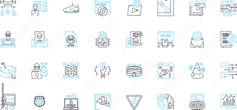 Data Mining Linear Icons Set Clustering Association Regression