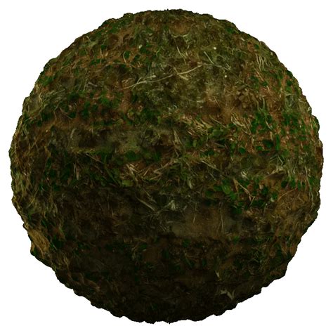 Patchy Wild Grass Pbr Texture A23d