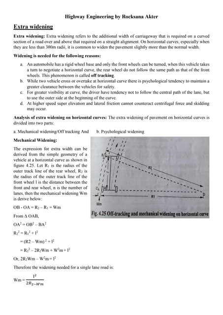 Highway Horizontal Alignment Ppt