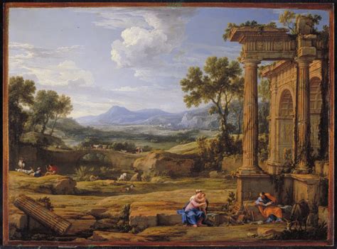 Landscape With The Rest On The Flight Into Egypt National Gallery Of Canada