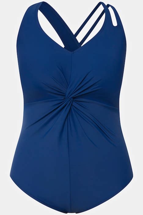 Wrap Look Cutout Strap One Piece Swimsuit Swimsuits Swimwear