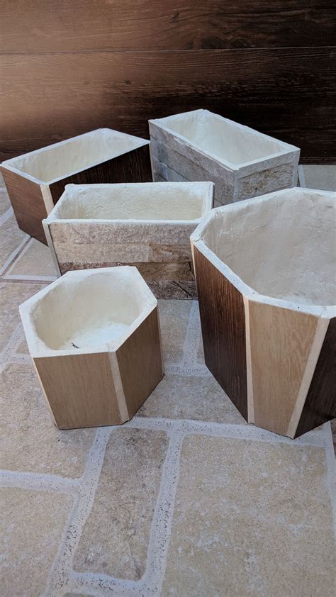 Aprenda como fazer lindos Vasos feitos de cimento e cerâmica para