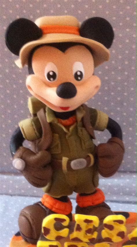 Mikey Safari Biscuit 15cm Altura Elo7 Produtos Especiais