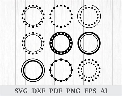 Free Circle Monogram Svg File IUCN Water