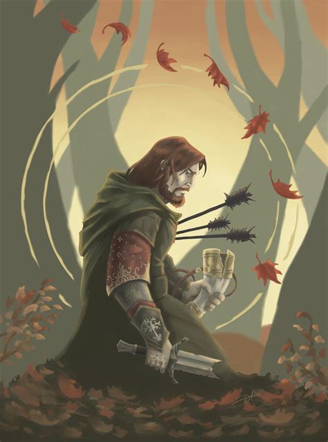 Boromirs Death By Nachofantasyart On Deviantart