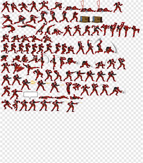 Sprite Deadpool 2d Computer Graphics Animation Sprite Comics Text Png Pngegg
