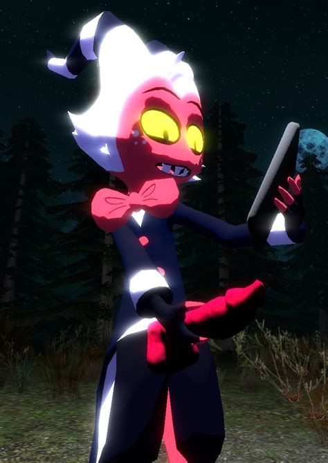 Rule 34 Bowtie Forest Freckles Garrys Mod Helluva Boss Holding Penis