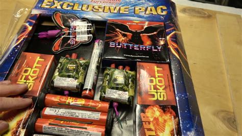 Unboxing Exclusive Pack från Hansson Fyrverkerier YouTube