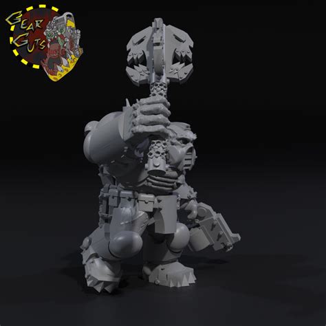Crusader Priest A Stl Download Gear Guts Mek Shop