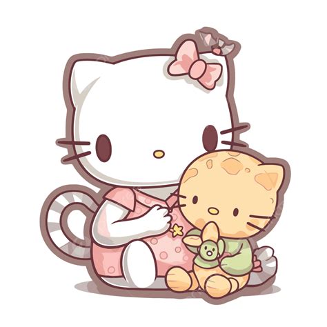 Hello Kitty Fotos Zwart En Roze