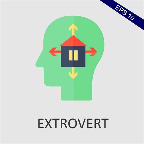 Extrovert Flat Icon Vector Eps File 23883278 Vector Art At Vecteezy