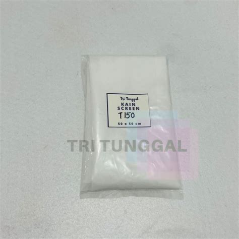 Jual Kain Screen Monyl T150 Ukuran 50x50 Cm Per Lembaran Monyl Sablon