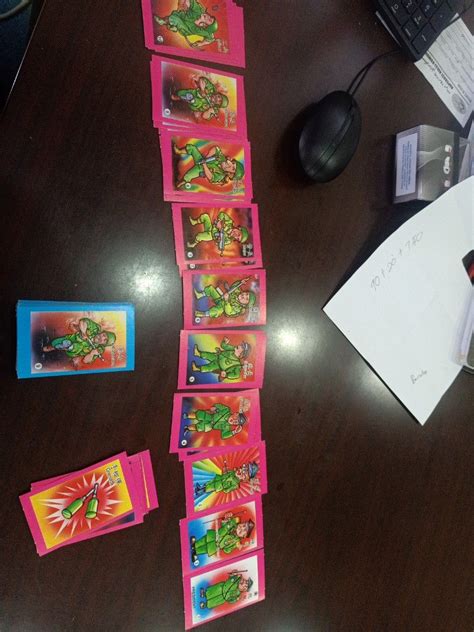 Kad Terup Lama Top Cards Combat Game Card 1984 Hobbies And Toys