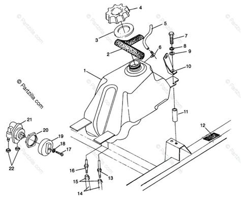 1998 Polaris Sportsman 500 Fuel Line Diagram