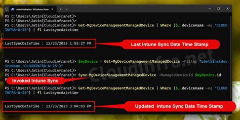 2 ways to force intune sync using powershell