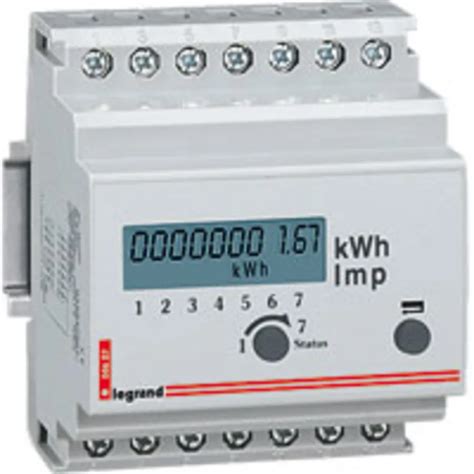 Legrand compteur modulaire triphasé emdx³ non mid 412090