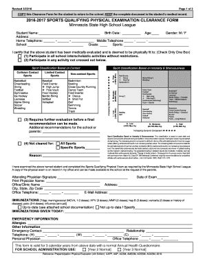 Sports Physical Form Aafp What You Know About Sports Physical Form Aafp