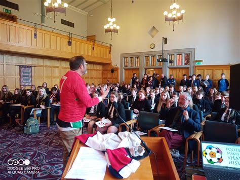 Qub Lecture Football And Peace