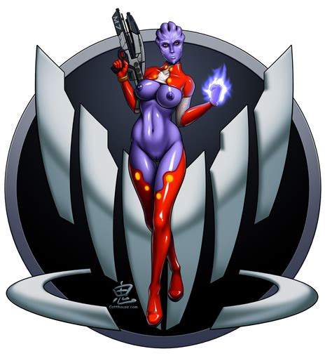 Commission Asari Spectre By Oni Hentai Foundry