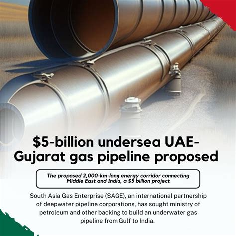 Sages Ambitious Undersea Gas Pipeline Project Set To Connect Gulf And