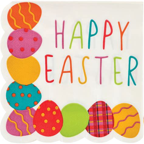 Destination Holiday Happy Easter Paper Napkin Set Shop Party Decor At H E B