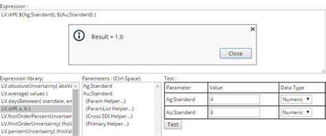 Expression Library And Expression Editor