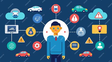 Premium Vector An Artificial Intelligence Platform That Analyzes Data