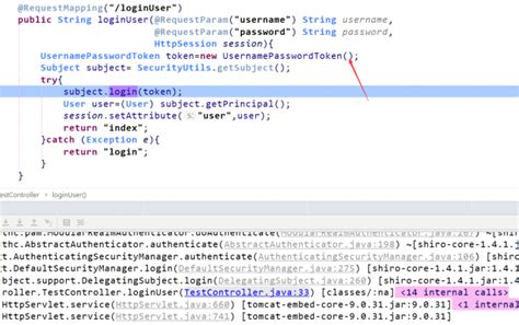 org apache shiro authcernamepasswordtoken null rememberme false